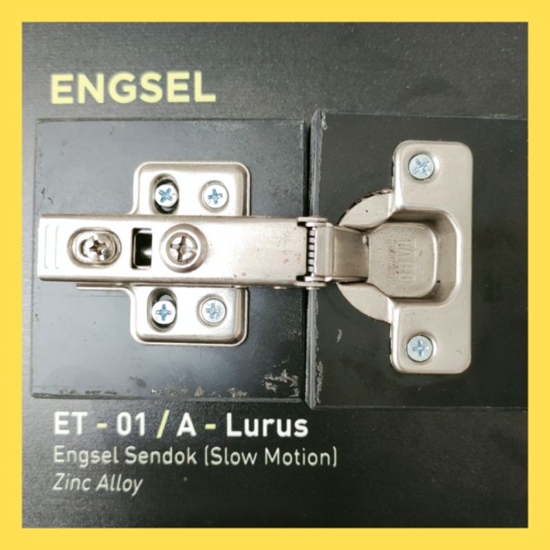 Jual ENGSEL TACO LURUS HIDROLIK SLOW MOTION ET-01/A | Shopee Indonesia