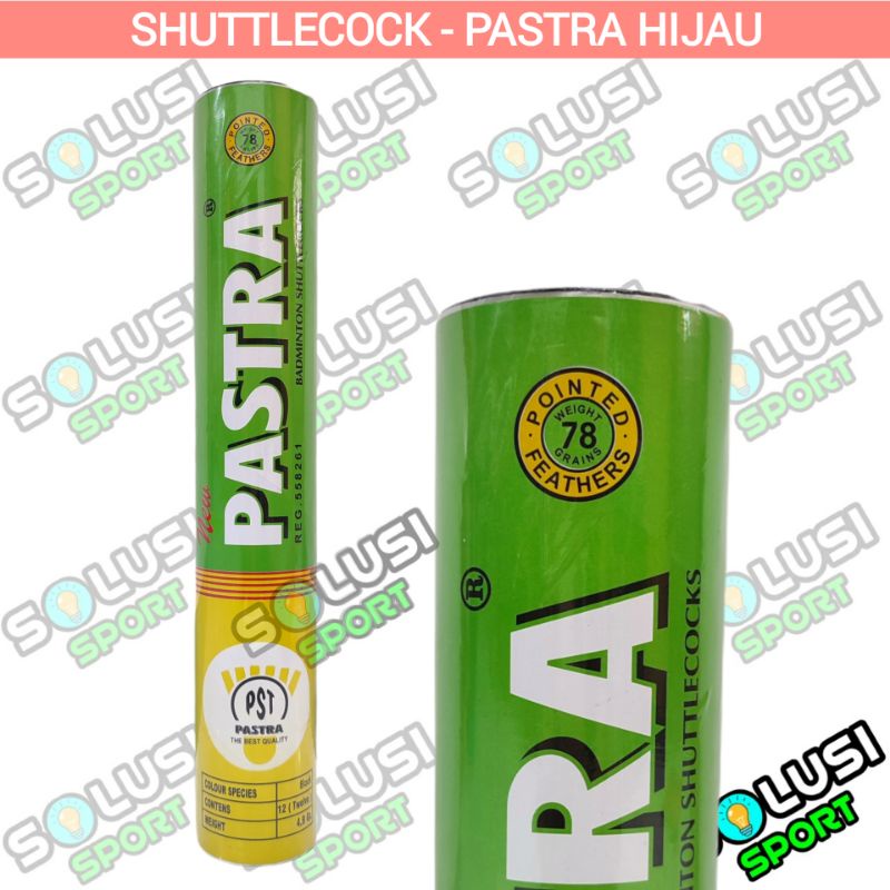 Jual Shuttlecock Badminton PASTRA HIJAU GREEN Kock Kok Bulutangkis ...