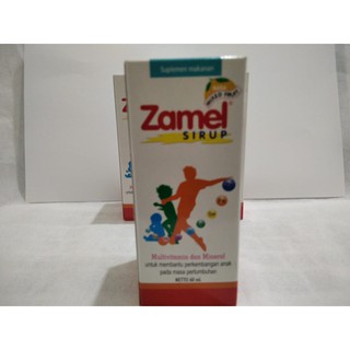 Jual ZAMEL SYRUP - VITAMIN ANAK ZAMEL Syrup 60ml Untuk membantu ...