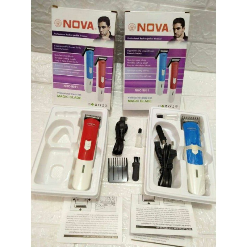 Jual Hair Clipper Nova Magic Blade Rechargeable/Alat Cukur Dicas | Shopee Indonesia