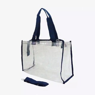 Jual Tas Plastik Mika Bening I Sling Bag Transparan Resleting | Shopee ...