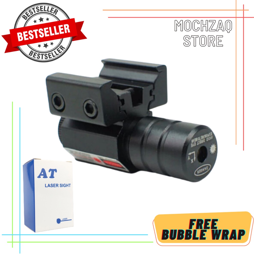 Jual Dot Laser Merah Gun Picatinny Mount Airsoft Rifle - HJ11 - Black | Shopee Indonesia