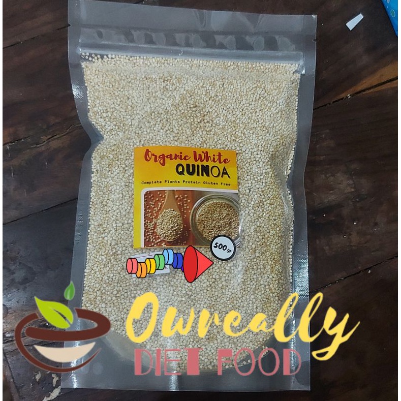 Jual organic white quinoa 500gram Indonesia|Shopee Indonesia