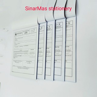 Jual Surat Setoran Pajak ( SSP ) 5 Rangkap / Buku SSP pajak 5 Sheet | Shopee Indonesia