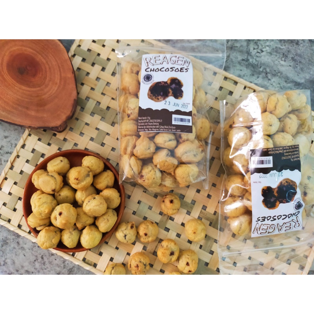 Jual SOES KERING COKLAT LUMER REAGEN 140gr/ MINI SOES KERING/ KUE SOES ...