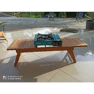 Jual meja camping meja sliding lipat kayu jati meja belajar meja ...