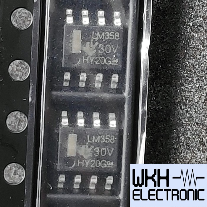 Jual SMD LM358 LM358M LM358DT LM358DR Dual Operational Amplifier Sop-8 AH27 | Shopee Indonesia