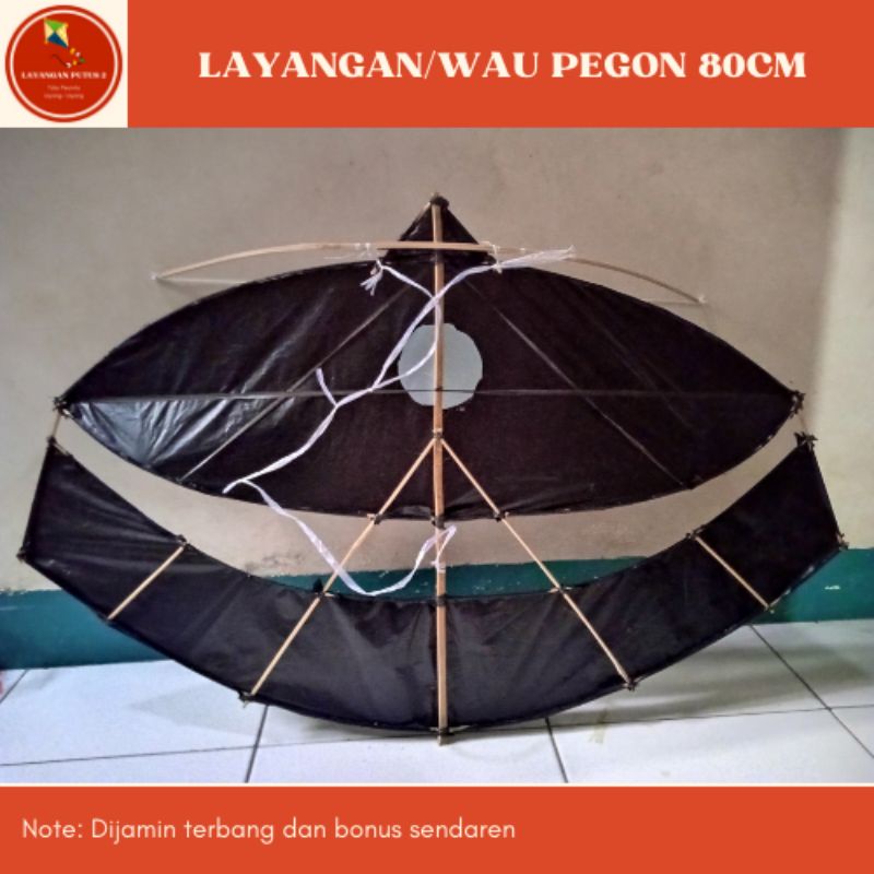 Jual Layangan/Wau Tradisional Pegon 80Cm (Bonus Sendaren) | Shopee ...