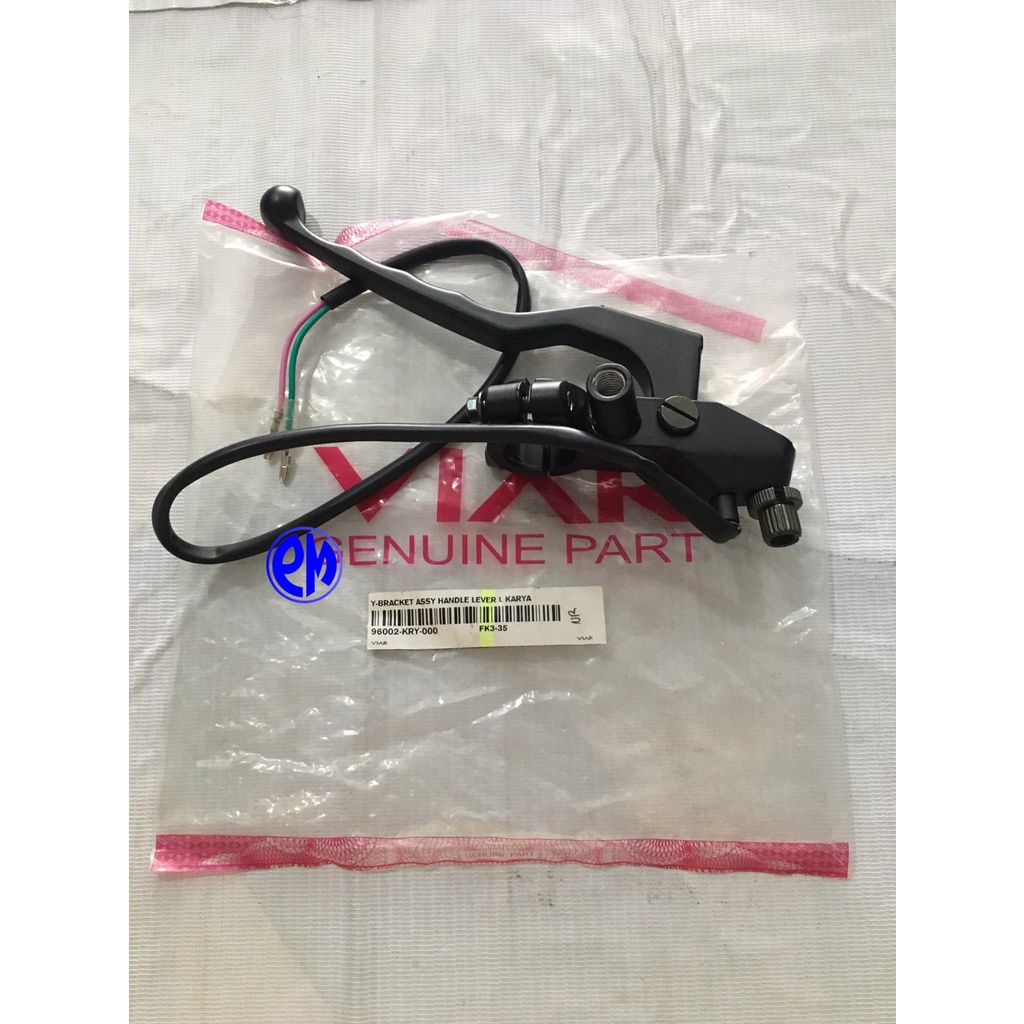 Jual Bracket Assy Handle Lever Left // Handle Kiri Viar Karya 150cc ...