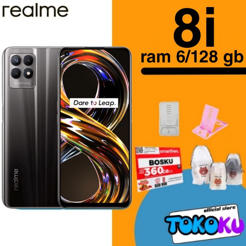 Jual REALME 8i ram 6/128 GB UNGU - HITAM GARANSI RESMI INDONESIA ...