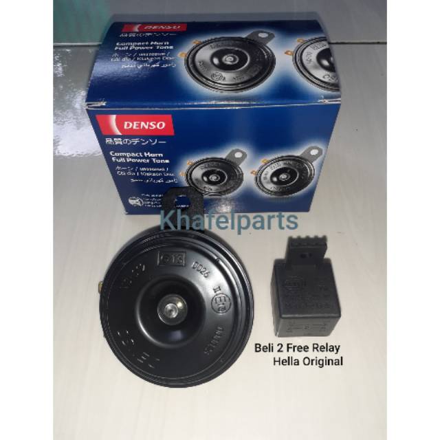 Jual Denso Klakson Disc 12 Volt/ Satuan (Original Denso) | Shopee Indonesia