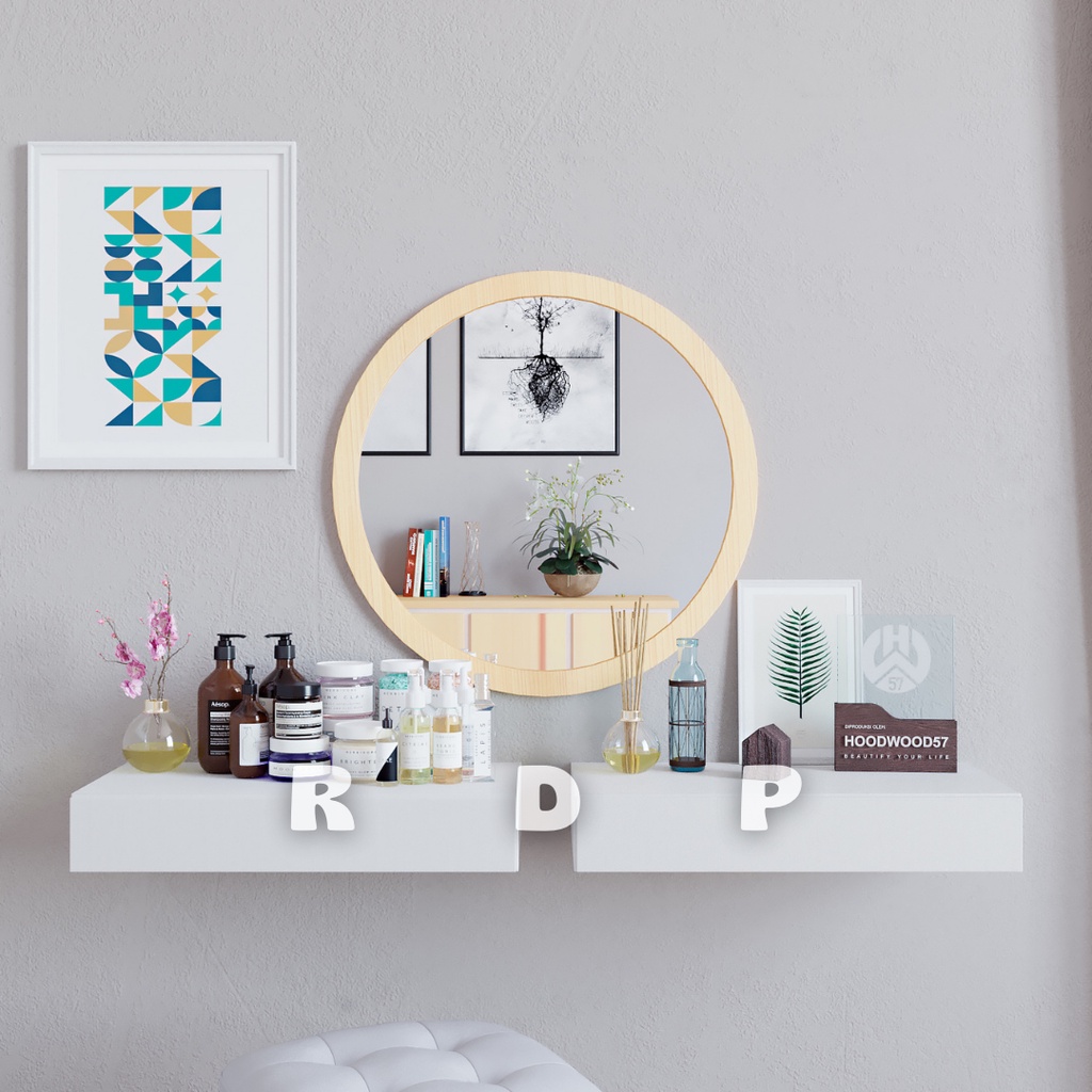 Jual Rak Laci Ambalan Dinding Melayang Tempel Tempat Penyimpanan ...