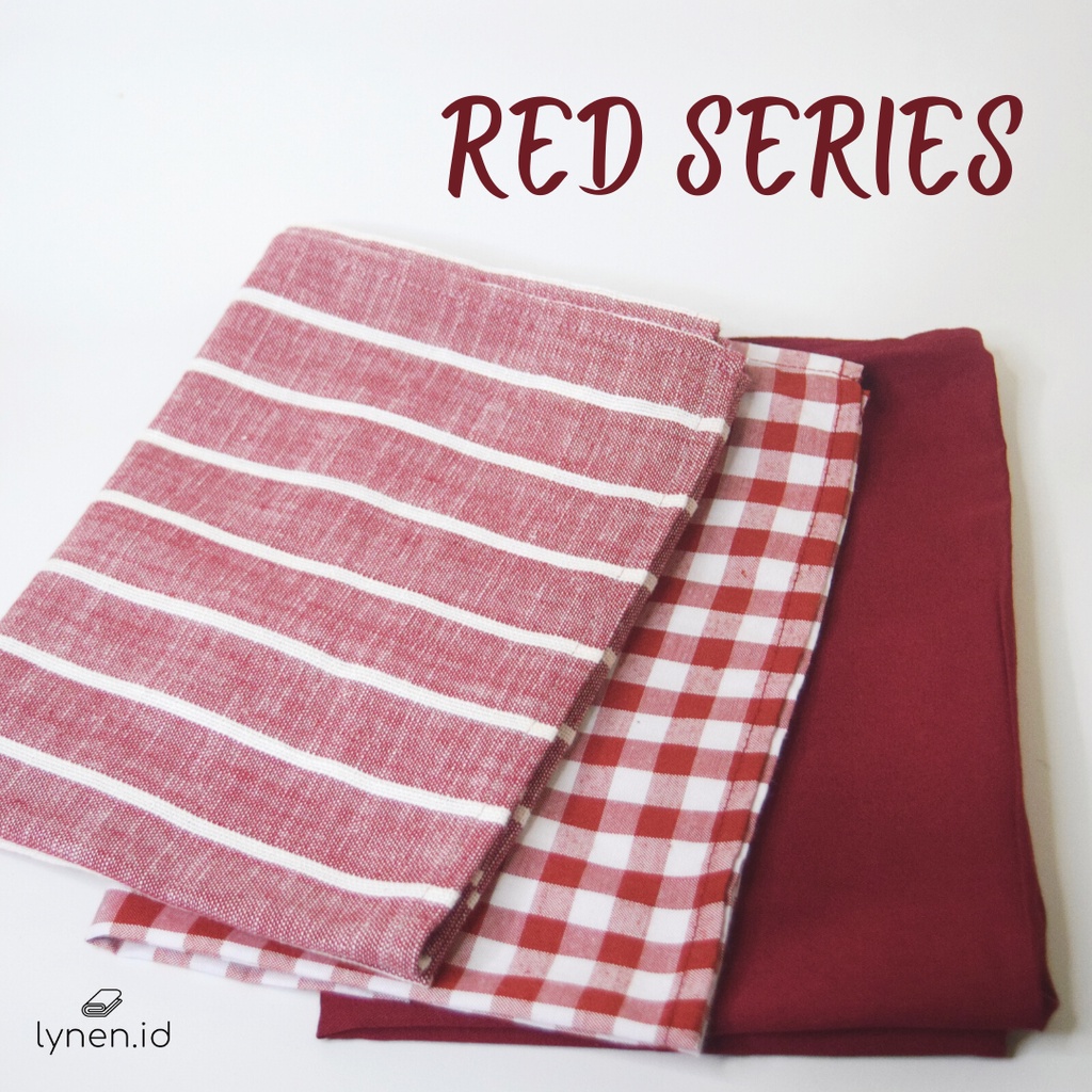 Jual Linen Napkins / Kain Serbet Background Prop Foto - RED SERIES ... Jual Linen Napkins / Kain Serbet Background Prop Foto - RED SERIES ...