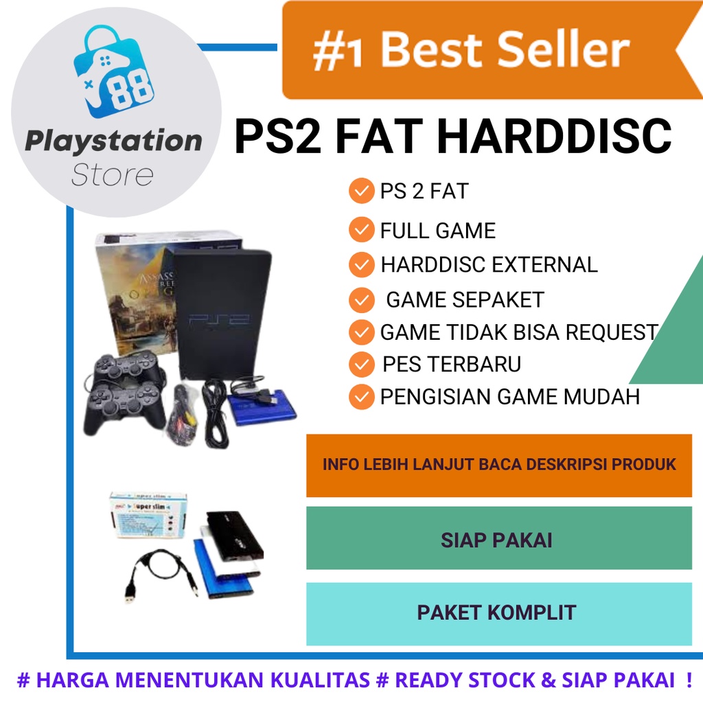 Jual PS2 / PLAYSTATION 2 FULL GAME SIAP PAKAI | Shopee Indonesia
