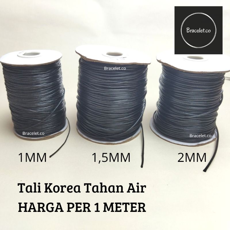Jual (Per Meter) Tali Korea 1mm 1.5mm 2mm - Tali Korea Anti Air Per ...
