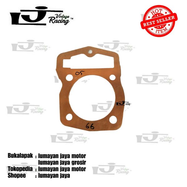 Jual Paking Tembaga Cylinder Head Tiger Gl Megapro Paking Kop Tembaga Tiger Paking Kop Tiger ...