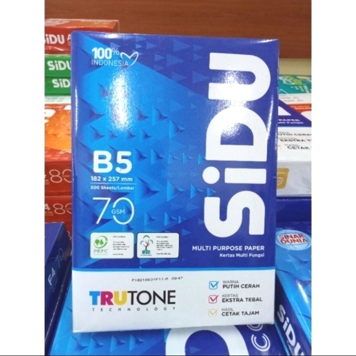 Jual KERTAS SIDU B5 70 GR | Shopee Indonesia