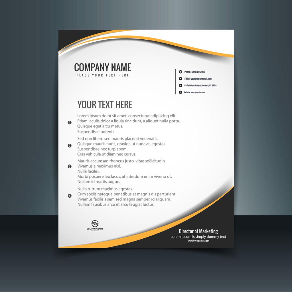 Jual Jasa Desain Kop Surat Perusahaan | Design Letterhead Profesional ...