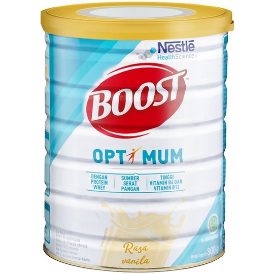 Jual NESTLE - SUSU NUTREN BOOST OPTIMUM 800 GR (NUTREN OPTIMUM) | Shopee Indonesia