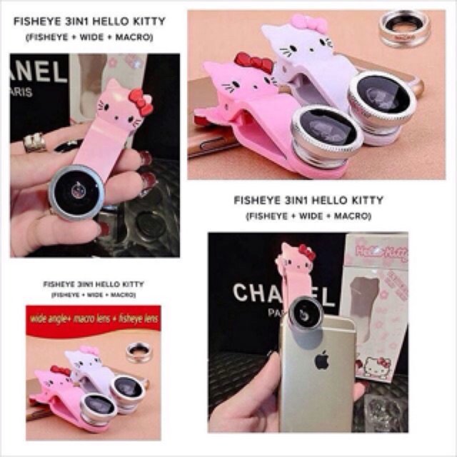 Jual FISHEYE 3IN1 HELLO KITTY | Shopee Indonesia