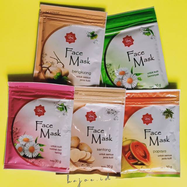 [ORIGINAL] FACE MASK | Masker Wajah by Viva Cosmetics | Shopee Indonesia