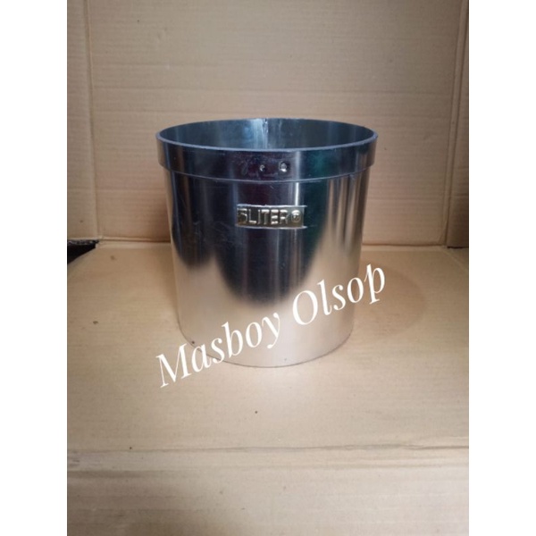 Jual literan beras kapasitas 5 liter/takaran beras jumbo/diameter 19 cm ...