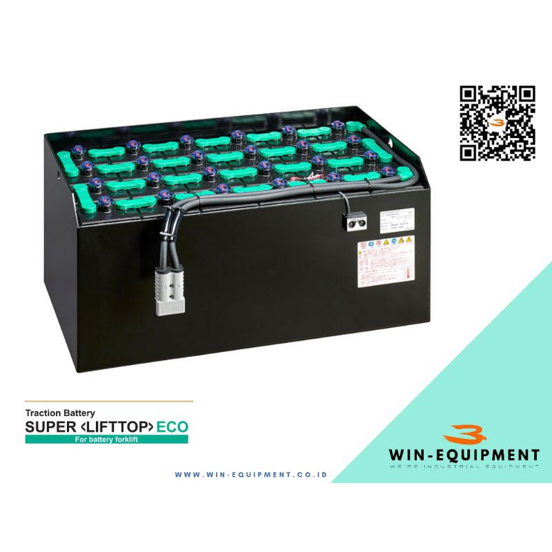 Jual Harga Traction Battery Forklift | HITACHI LIFT-TOP VTDX600MH 48V ...