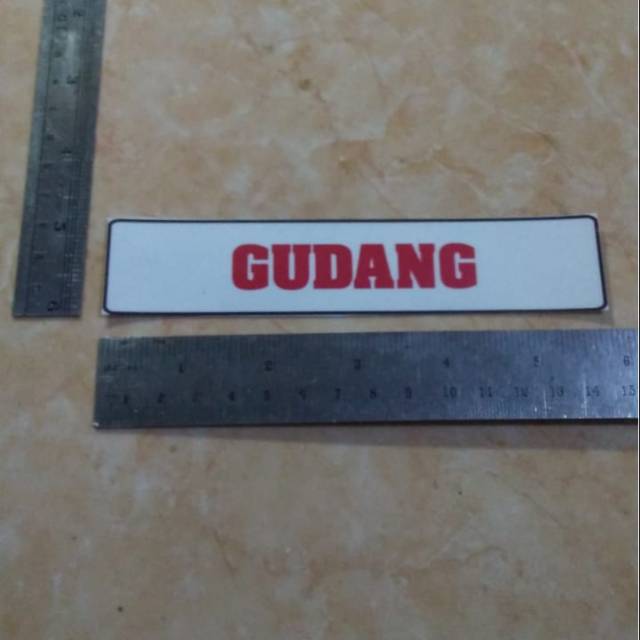 Jual Stiker dinding tanda / sign gudang | Shopee Indonesia