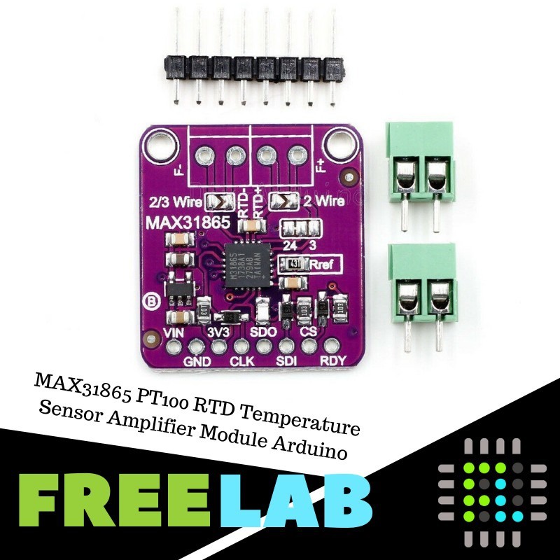 Jual MAX31865 PT100 RTD Temperature Sensor Amplifier Module Arduino ...