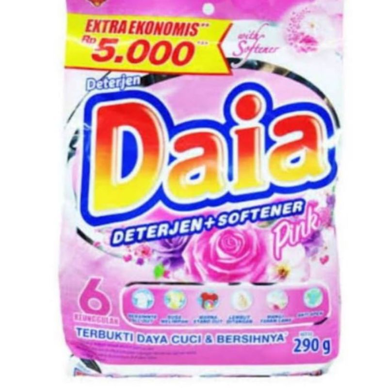 Jual daia detergent softener voilet 280g | Shopee Indonesia