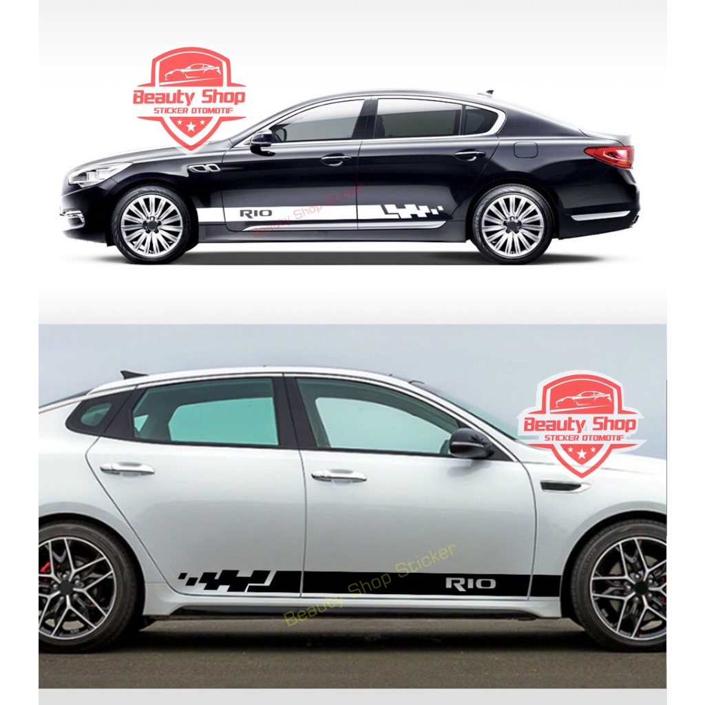 Jual stiker kia rio list cutting sticker mobil kia rio | Shopee Indonesia