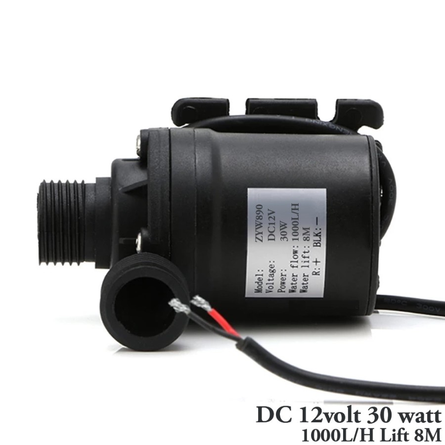 Jual Pompa Pendorong Air DC Serbaguna 1000L/H 30W Untuk pendorong ...