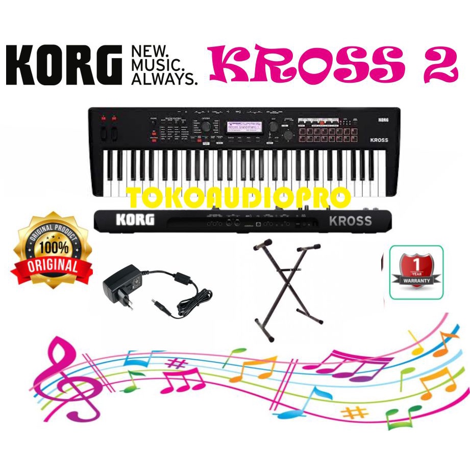 Jual Korg Kross 2 61-Keys Keyboard Workstation | Shopee Indonesia