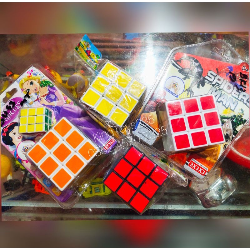 Jual Mainan Anak Rubix Rubik Bagus Edukasi Otak Kecerdasan Kotak Warna ...