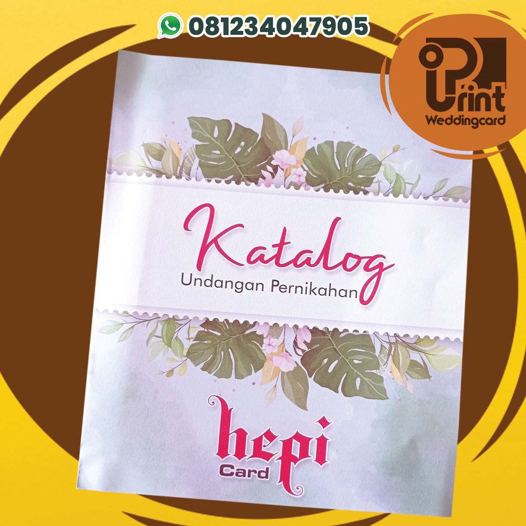 Jual Katalog Blangko Undangan Hepi 307 - 312 | Katalog Blangko Undangan ...