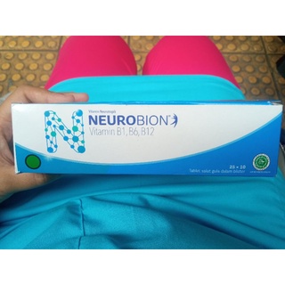 Jual vitamin untuk kebas,keram,kesemutan Neurobion Putih isi 10pcs ...