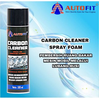 Jual CARBON CLEANER SPRAY 500ml AUTOFIT PEMBERSIH CARBON MELALUI LUBANG ...
