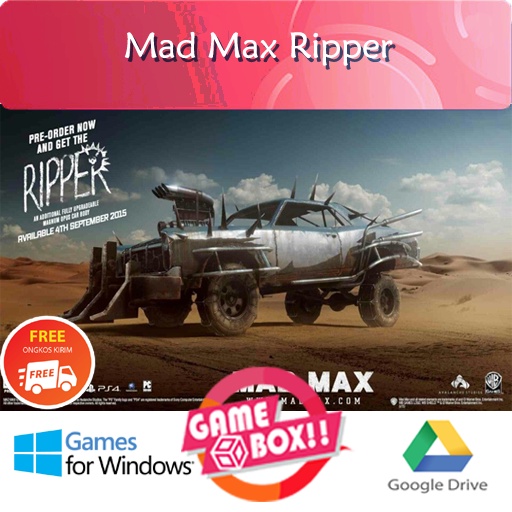 Jual MAD MAX RIPPER SPECIAL EDITION - DIGITAL PC LAPTOP GAMES | Shopee ...