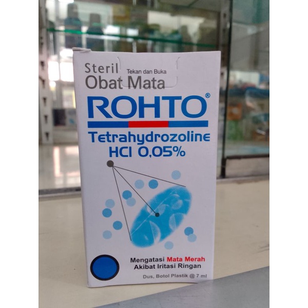 Jual ROHTO TETES MATA 7ML / MATA MERAH / MATA IRITASI / EYE DROP ...