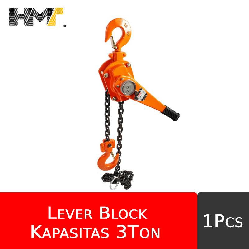 Jual Lever Block / Level Block 3 Ton Alat angkat Berat Indonesia|Shopee ...