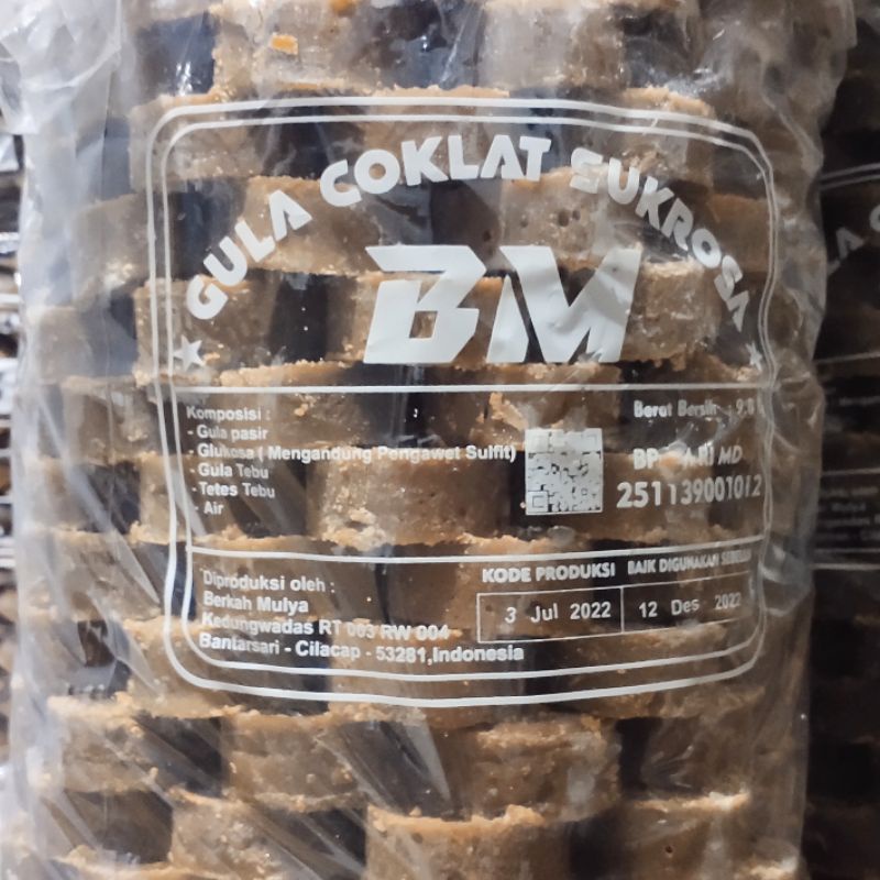 Jual GULA MERAH / GULA JAWA BM BERKAH MULYA - 1kg | Shopee Indonesia