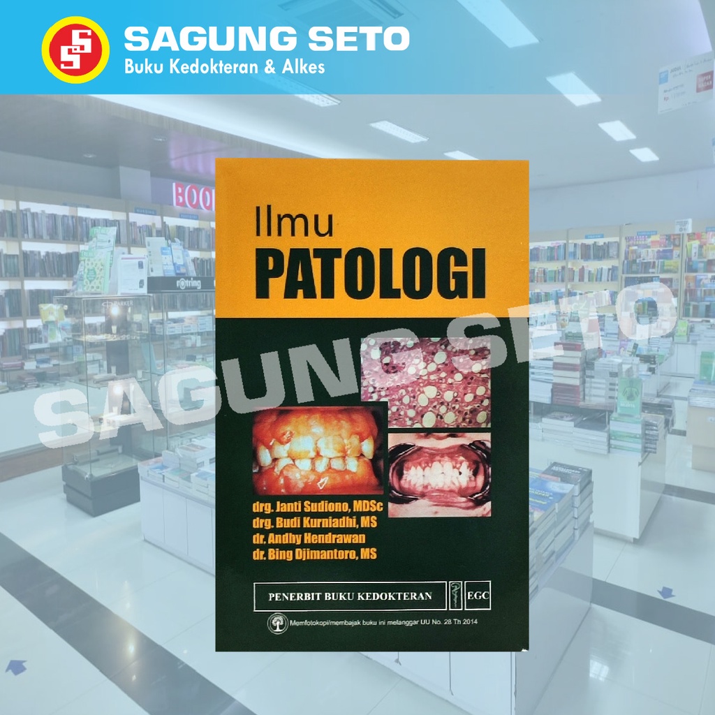 Jual BUKU ILMU PATOLOGI / KEDOKTERAN GIGI - JANTI SUDIONO | Shopee ...