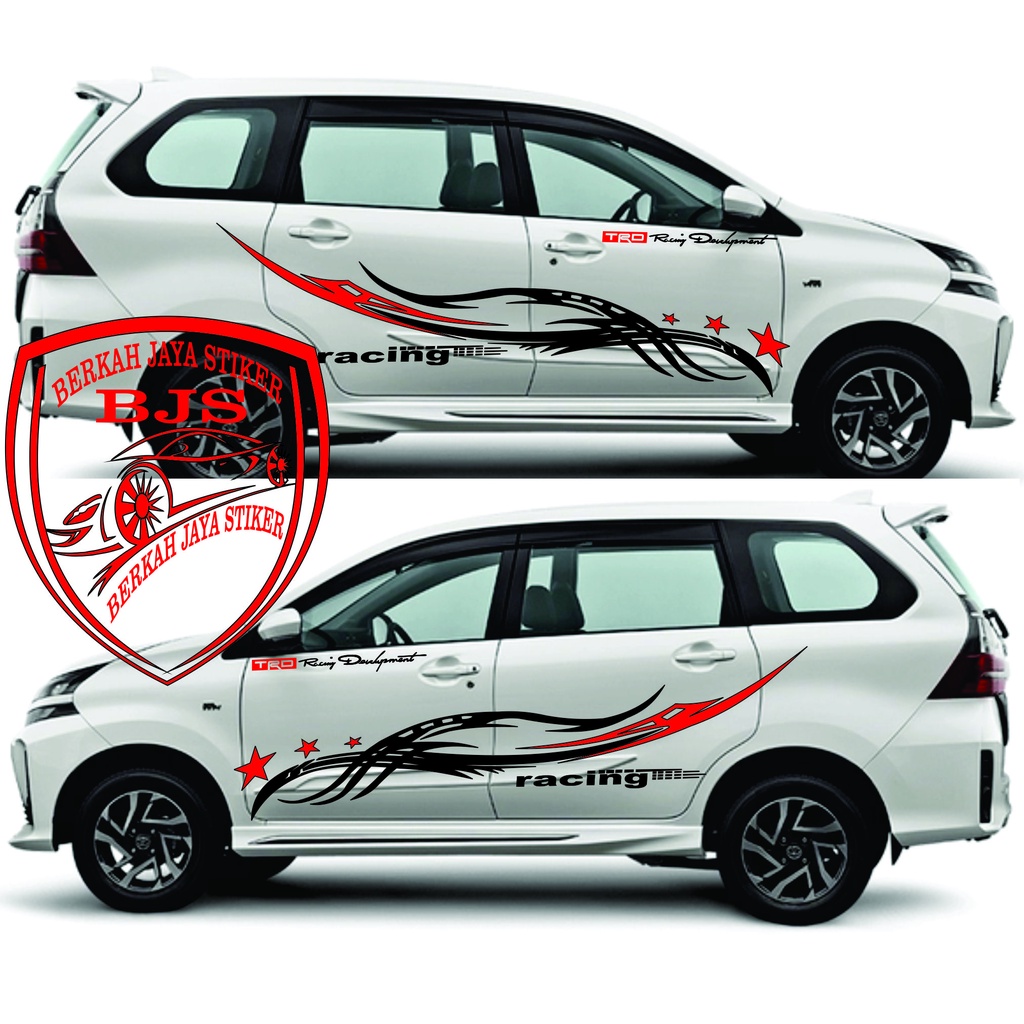 Jual Stiker mobil avanza sticker list teribal avanza keren murah ...