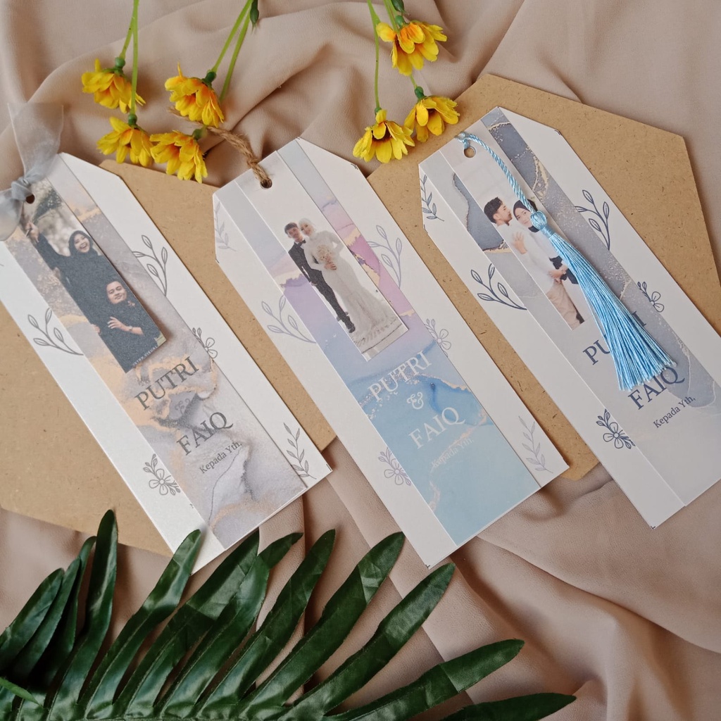 Jual Undangan Pernikahan Modern Pattern + Foto Potrait | Shopee Indonesia