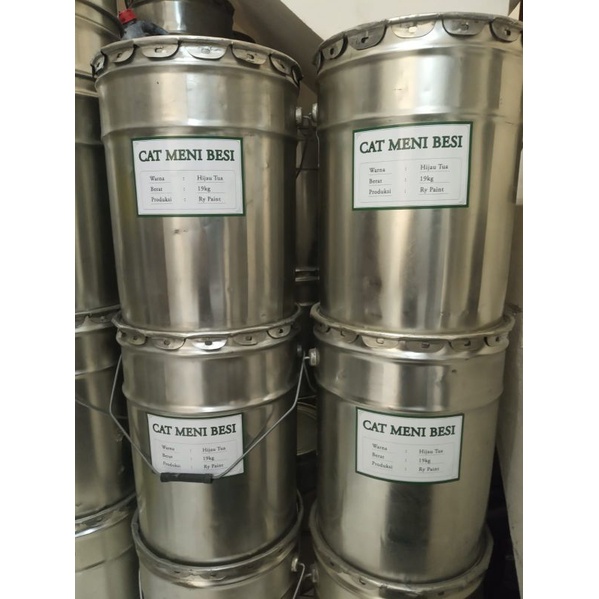 Jual Cat Meni / Cat dasar 18 Kg Warna Hijau Tua | Shopee Indonesia
