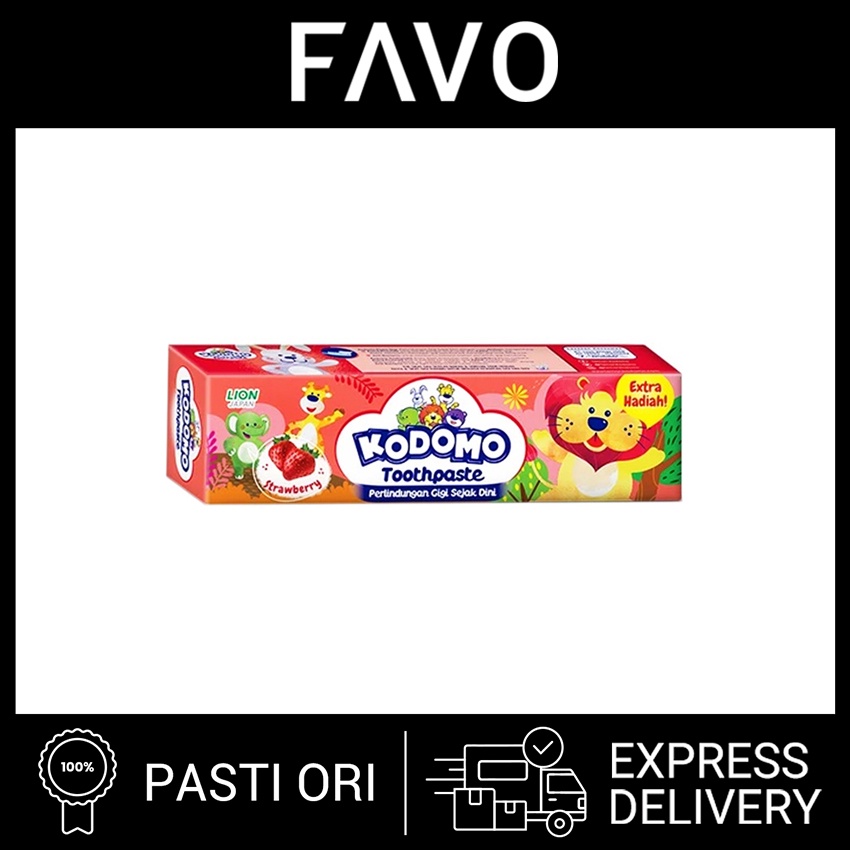 Jual Pasta Gigi Anak - Kodomo Toothpaste Strawberry Tube - 45 gr ...