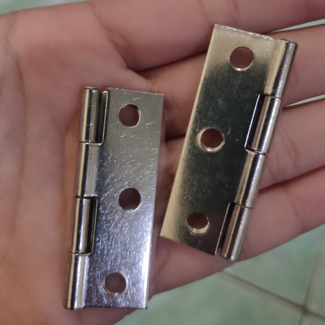 Jual Engsel kecil / Engsel Tipis / Engsel Rata 2 Inchi Stainless YORK ...