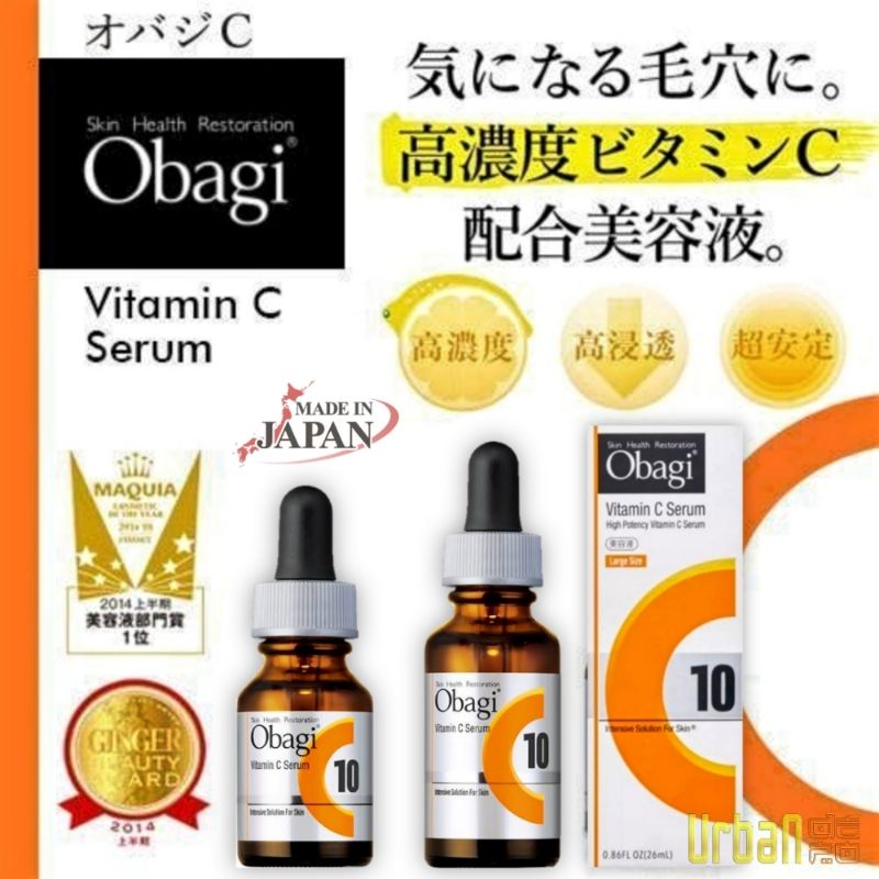 Jual Rohto Obagi C Serum C10 Plus Vitamin E - 12 or 26ml Original Japan | Shopee Indonesia