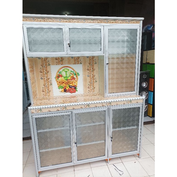 Jual Lemari piring 3pintu jumbo | Shopee Indonesia