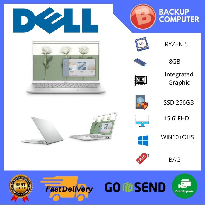 Jual DELL INSPIRON 15 5505 RYZEN 5 4500 8GB 256GB SSD | Shopee Indonesia